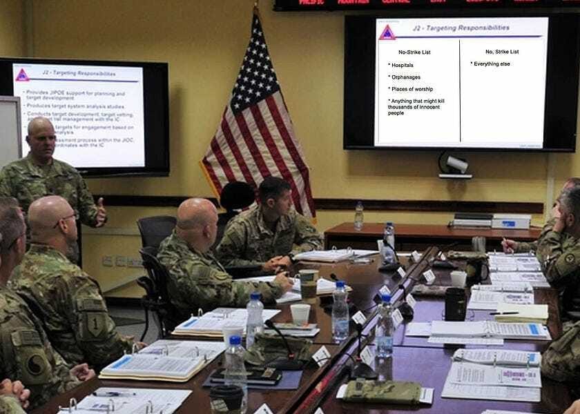 Pentagon admits mixing up ‘No-Strike List’ with ‘No, Strike List’